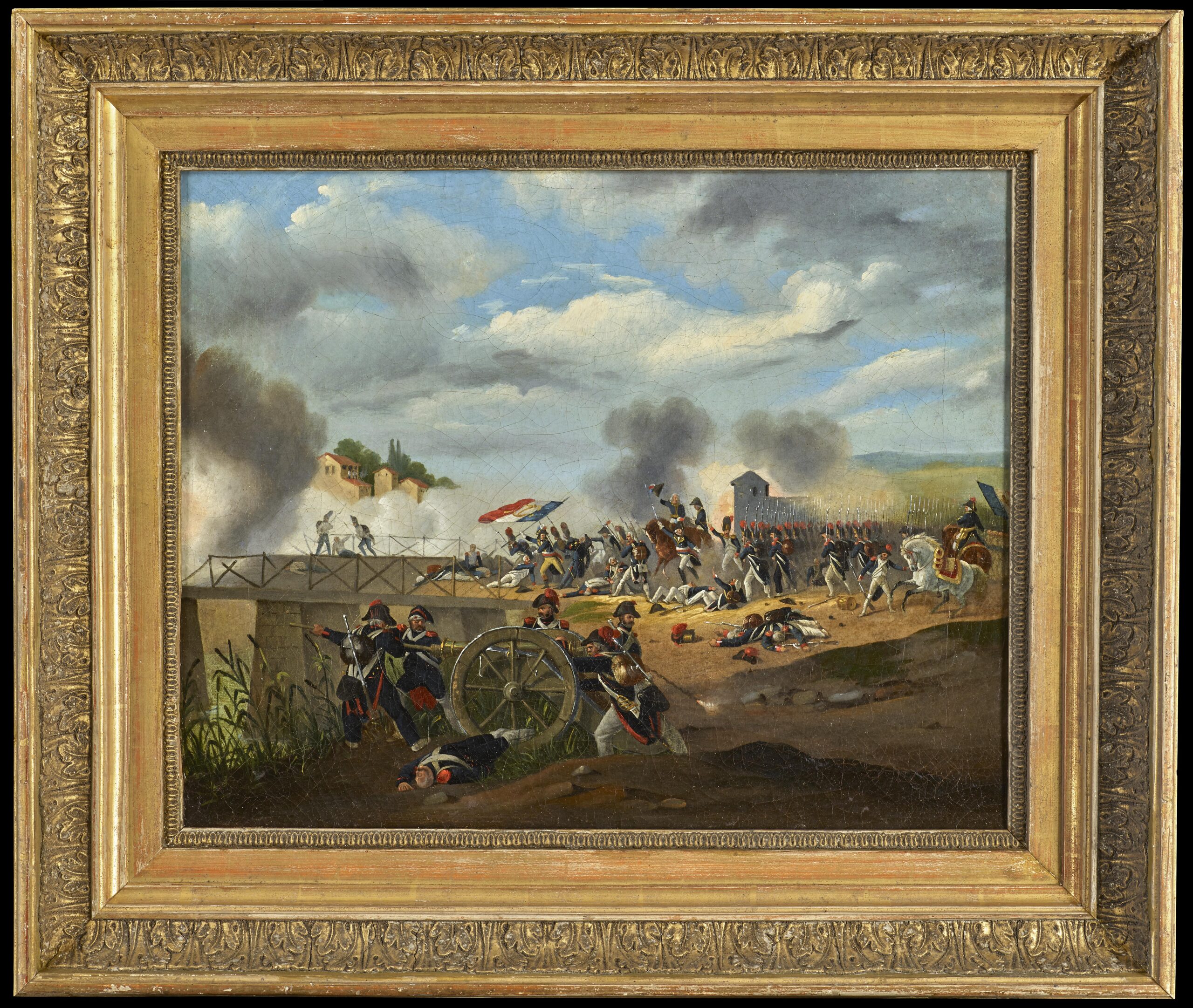 Napoleon at the Battle of the Bridge of Arcola, Italy (15th-17th ...