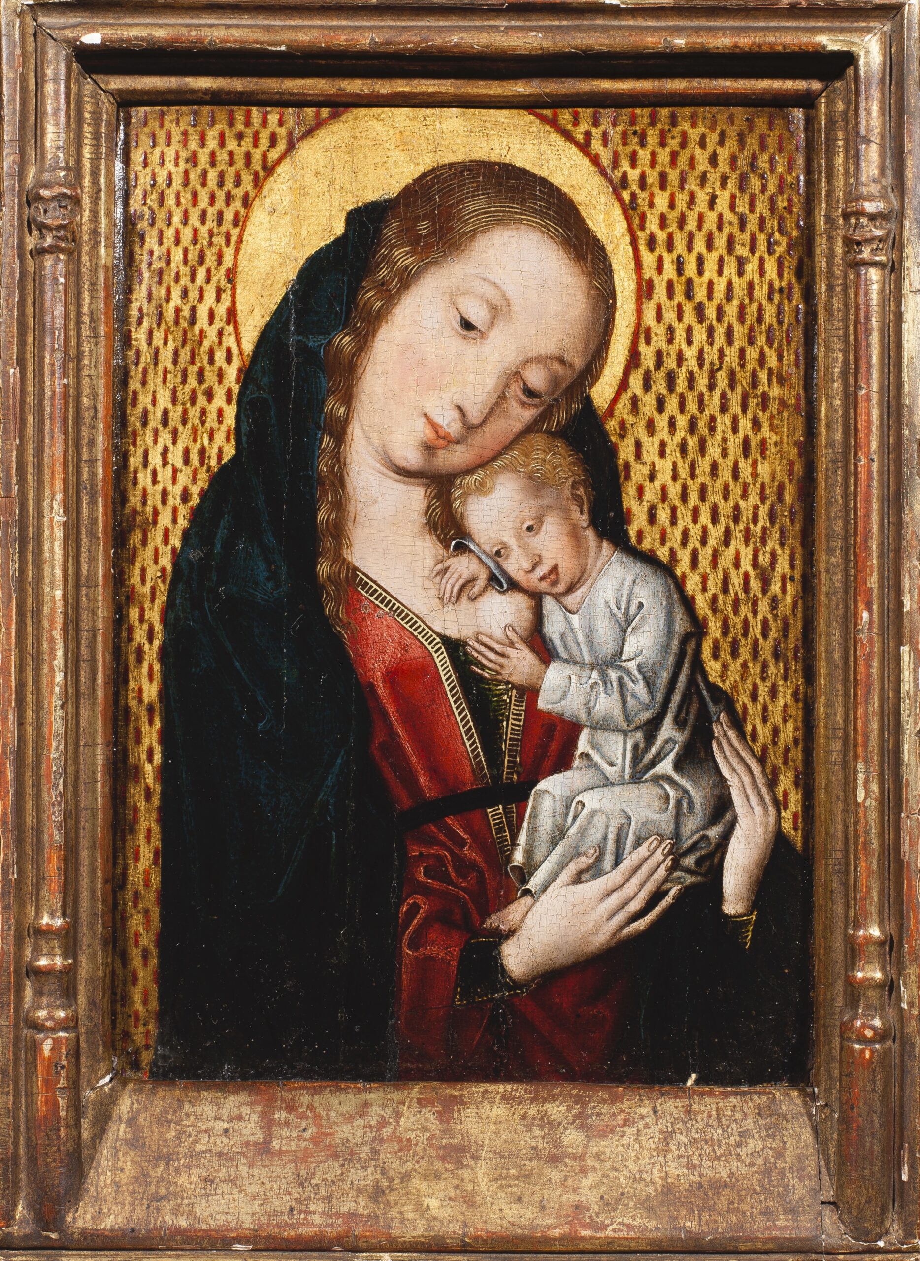 The Virgin nursing the Christ Child, Maria lactans - Rafael VallsRafael Valls