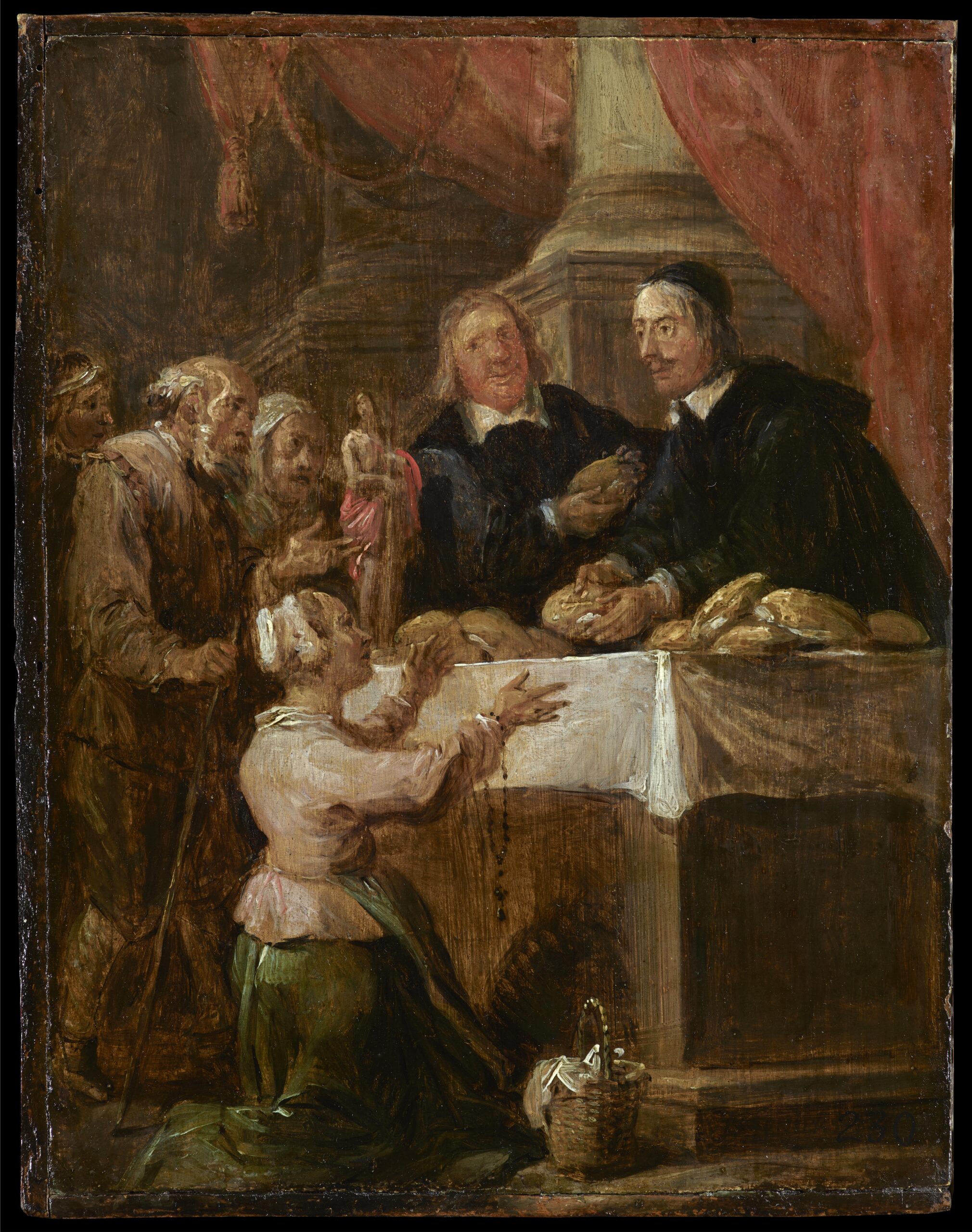 The Giving of Alms, from 'The Seven Acts of Mercy' - Rafael VallsRafael ...