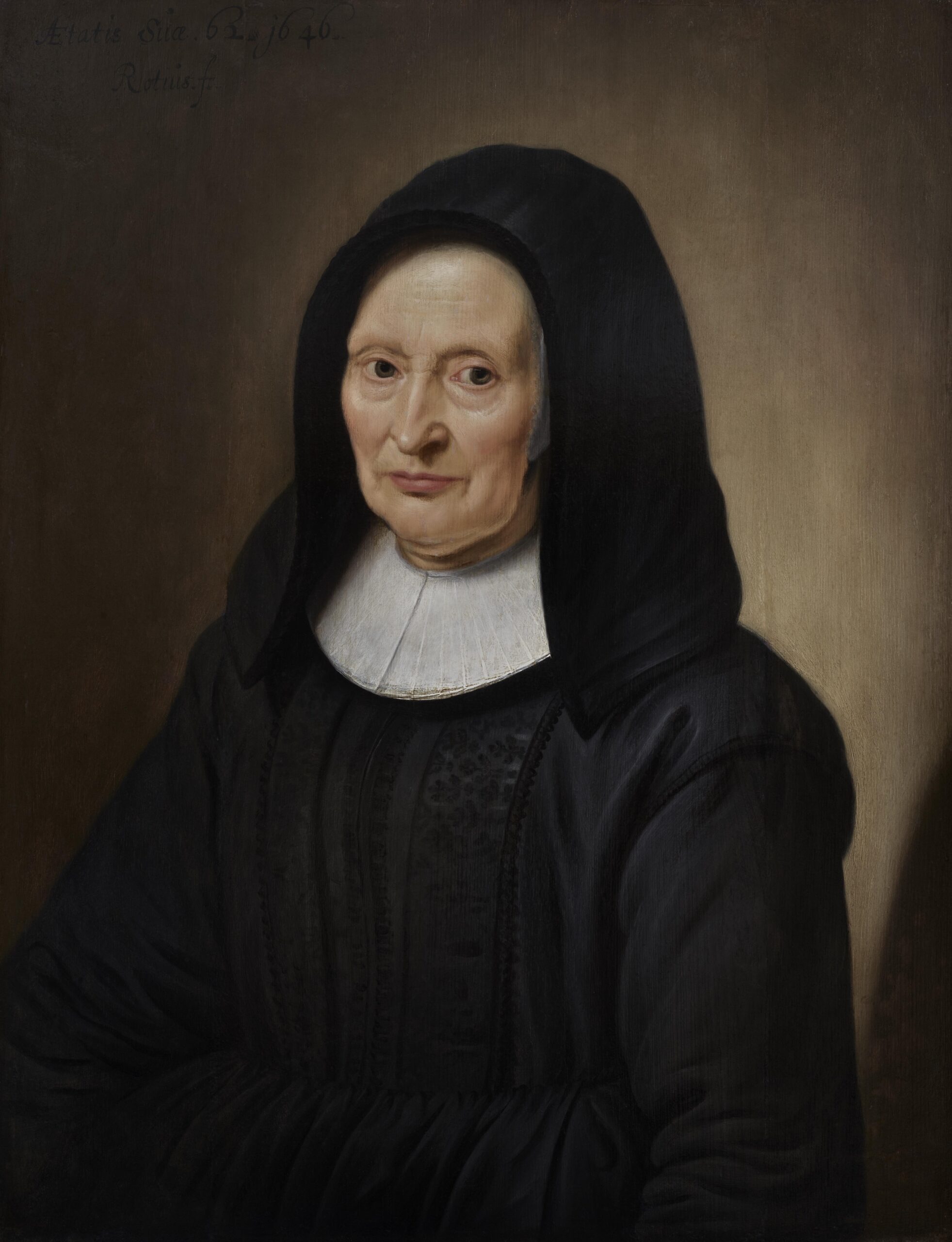 A Portrait of an elderly Lady - Rafael VallsRafael Valls