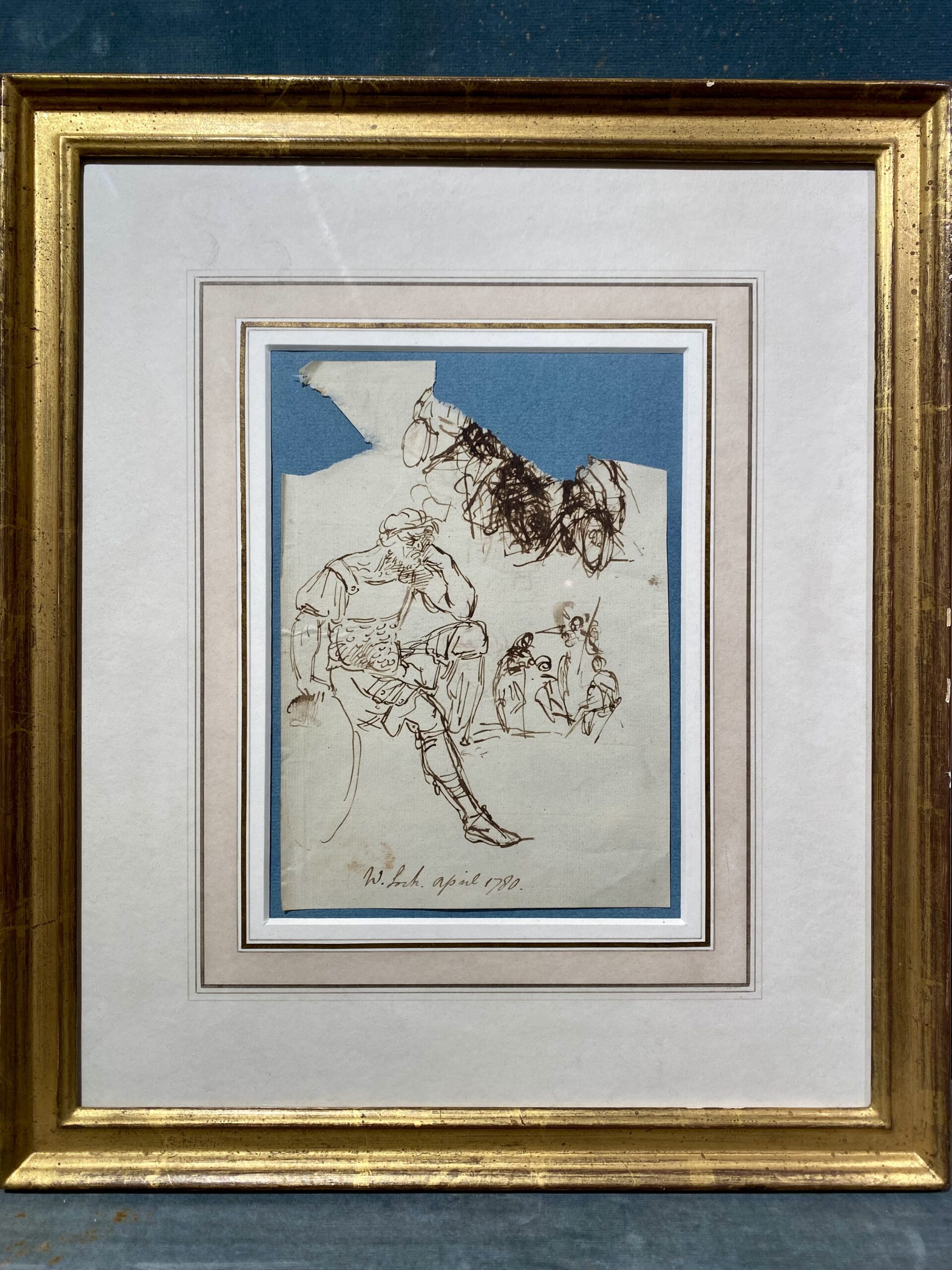 A Classical Figure with his Shield, and other Studies - Rafael ...